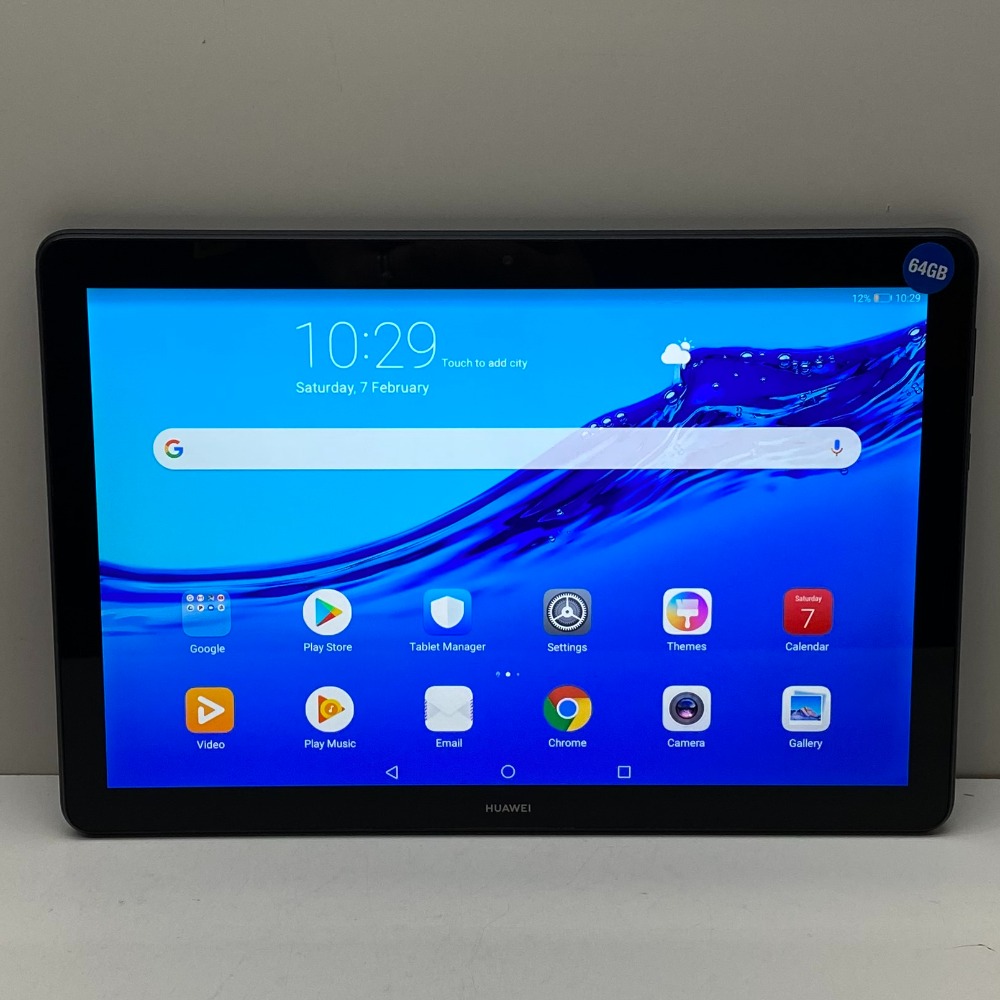 Pre-owned Huawei MediaPad T5 Model AGS2-W09 64GB WiFi in Black - Own4Less